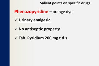 Urinary tract infections 2 | PPTX