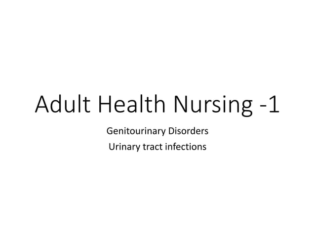 Urinary tract infections , Educational Platform.pptx
