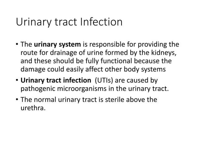 Urinary tract infections , Educational Platform.pptx