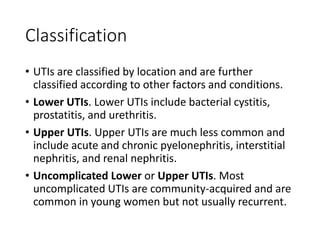 Urinary tract infections , Educational Platform.pptx