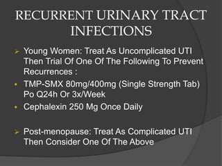 urinary tract infections in critical care | PPTX