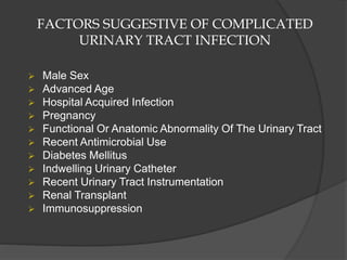 urinary tract infections in critical care | PPTX