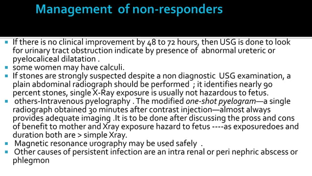 Urinary tract infections in obs & gynae | PPTX | Infectious Diseases ...
