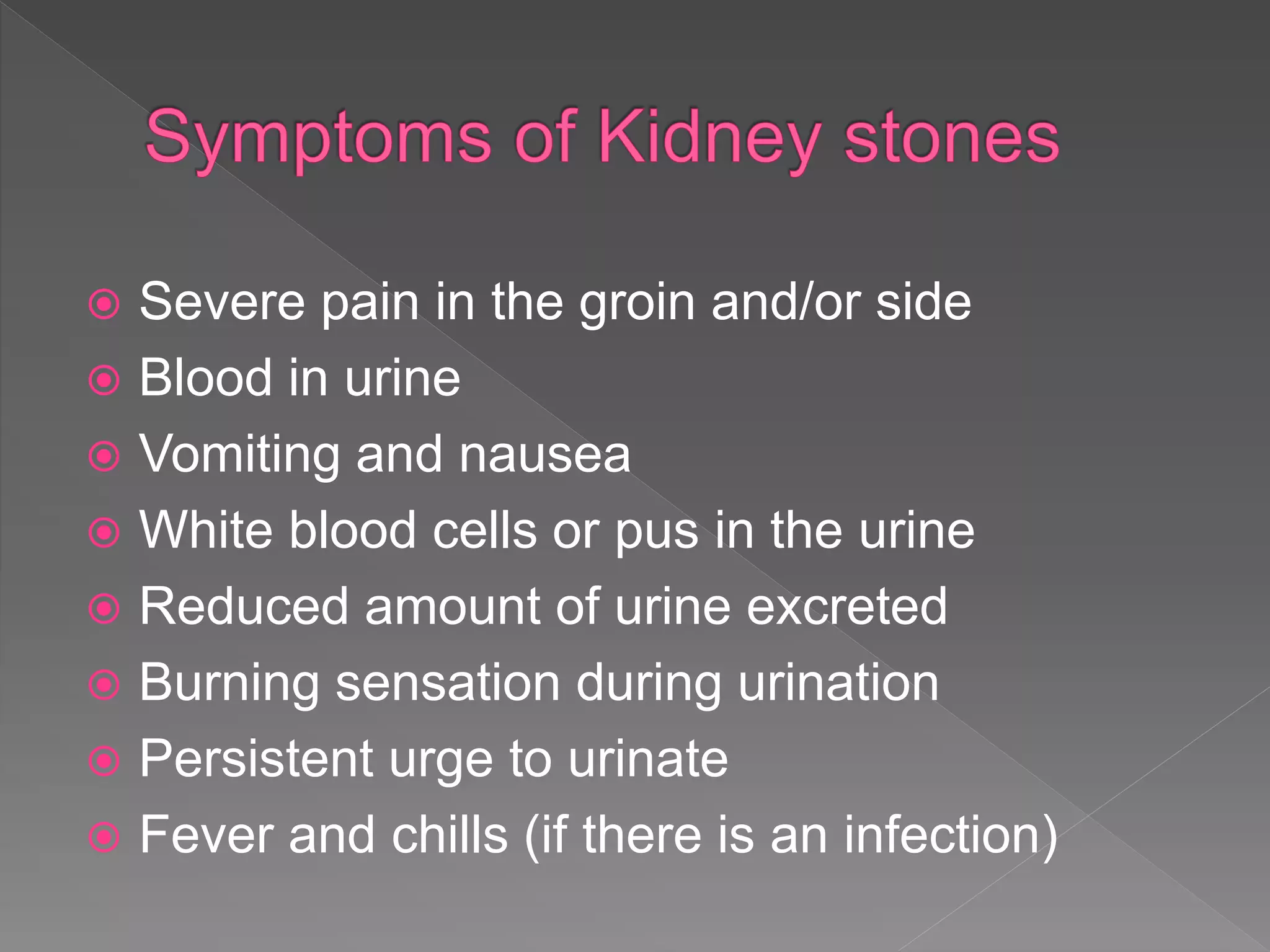 Urinary tract infection (uti) and kidney stones | PPT