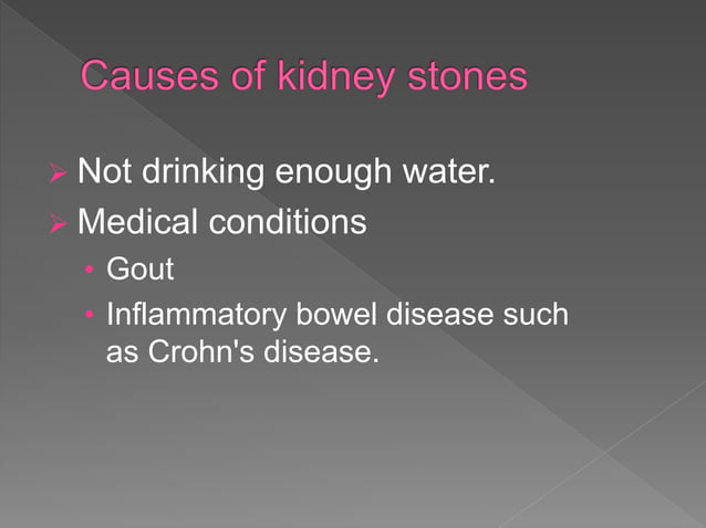 Urinary tract infection (uti) and kidney stones | PPT