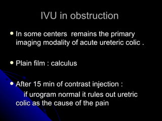 radiology.Urinary tract lecture 2.(dr.nasr) | PPT | Digestive Disorders ...