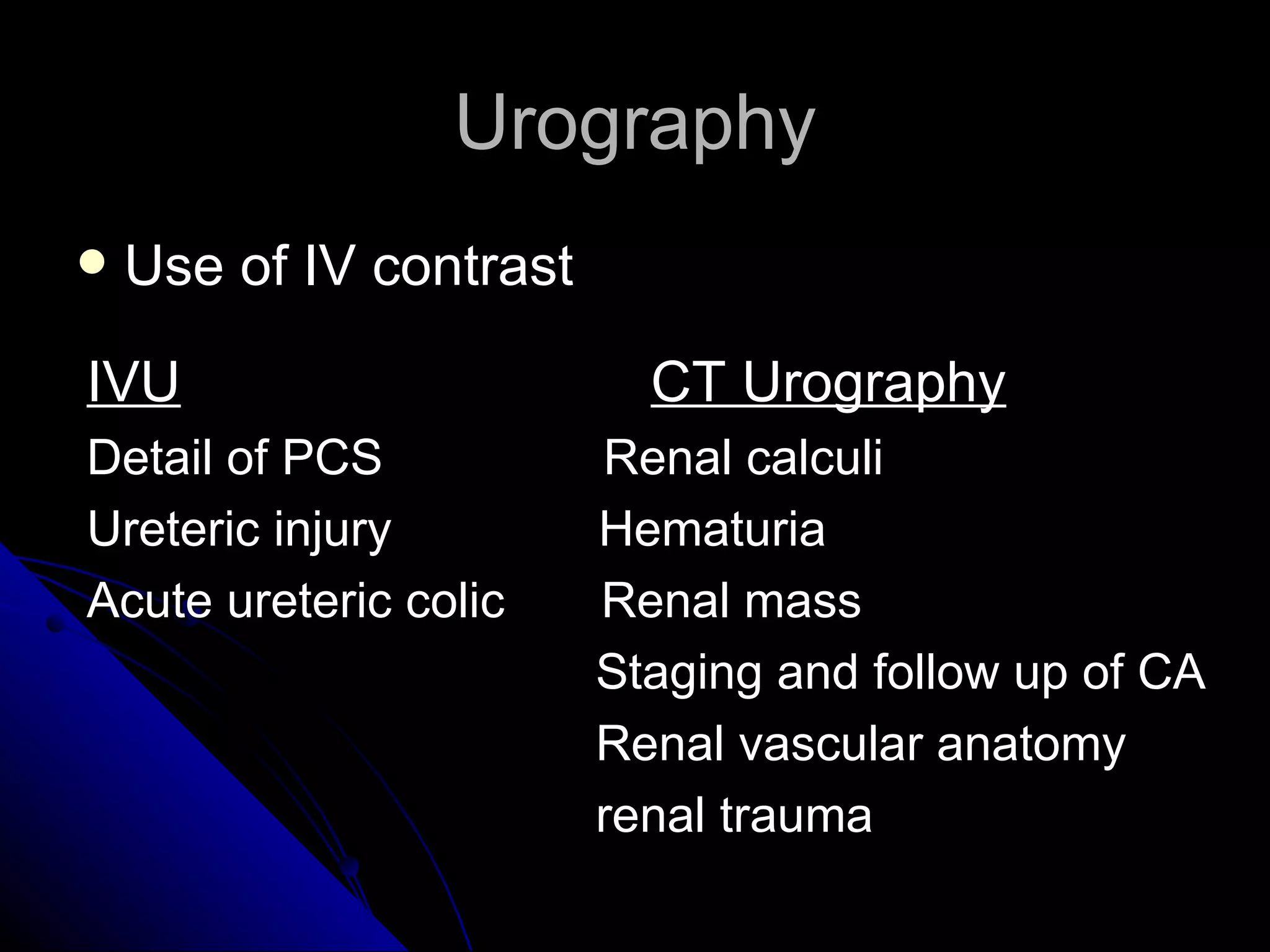 radiology.Urinary tract lectures.(dr.nasr) | PPT