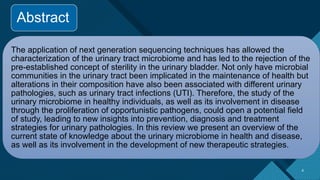 urinary tract MICROBIOME.pptx