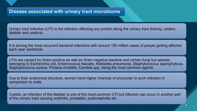 urinary tract MICROBIOME.pptx