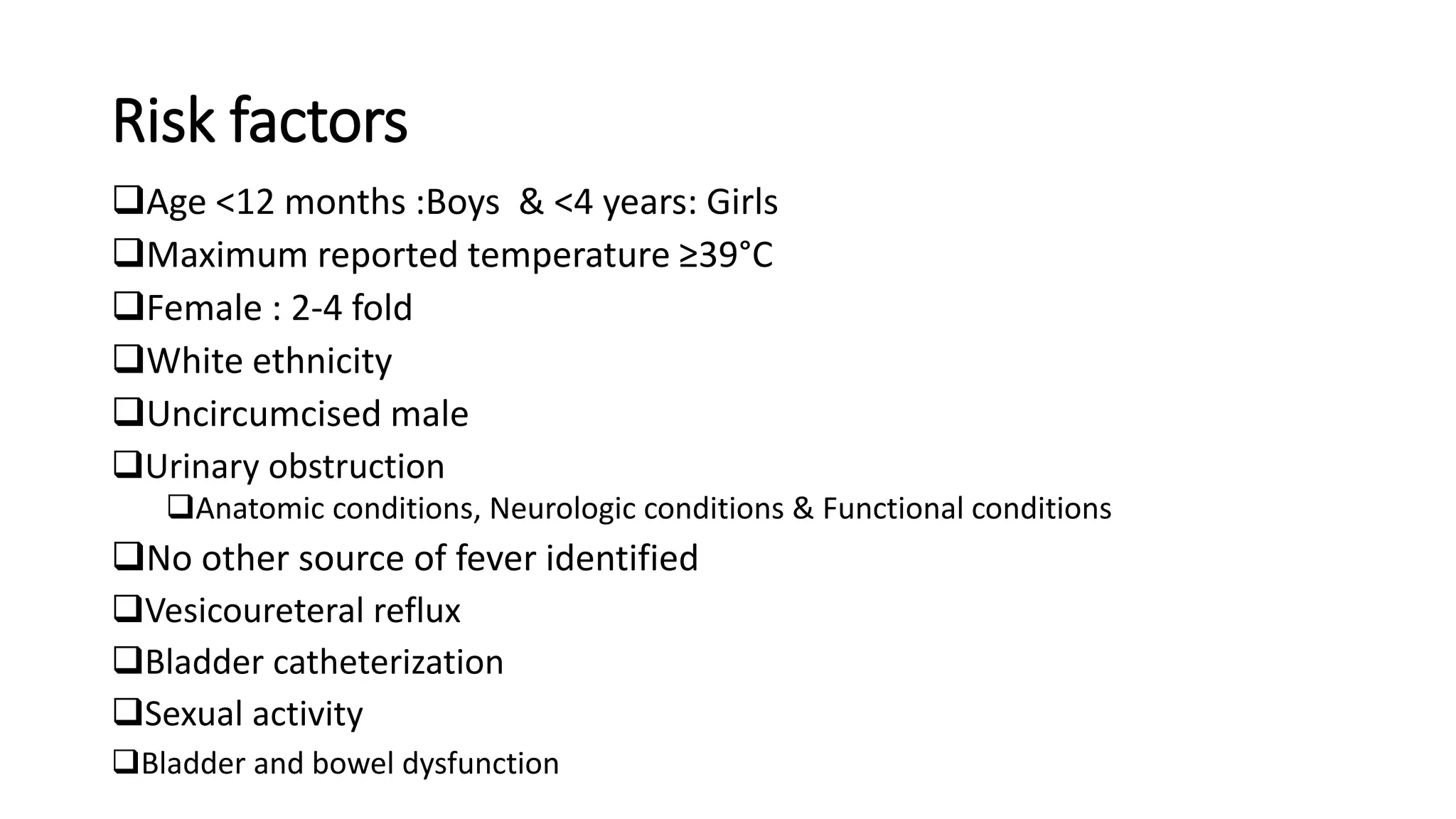 Urinary tracts infections in pediatrics (UTI) | PPTX