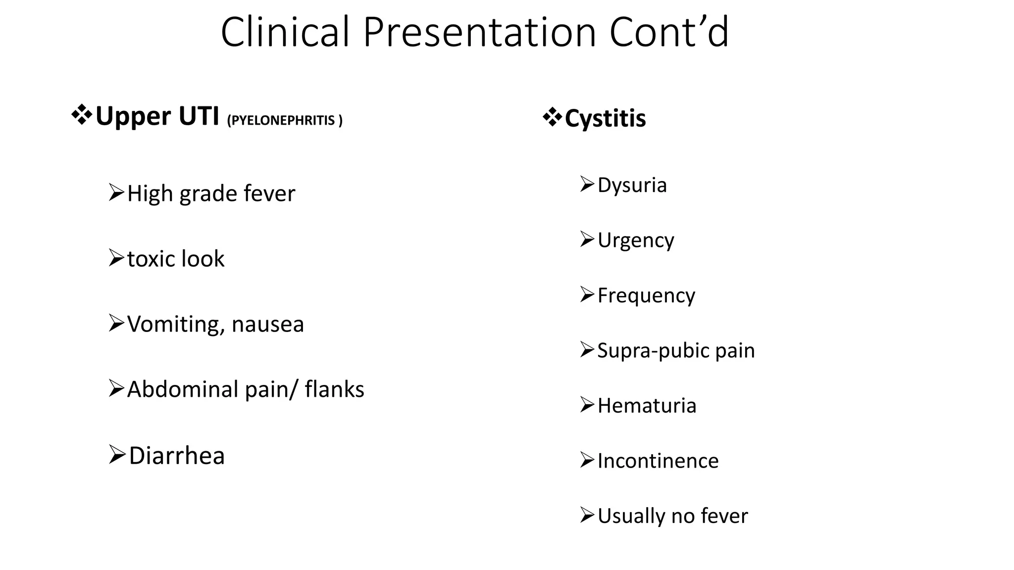 Urinary tracts infections in pediatrics (UTI) | PPTX