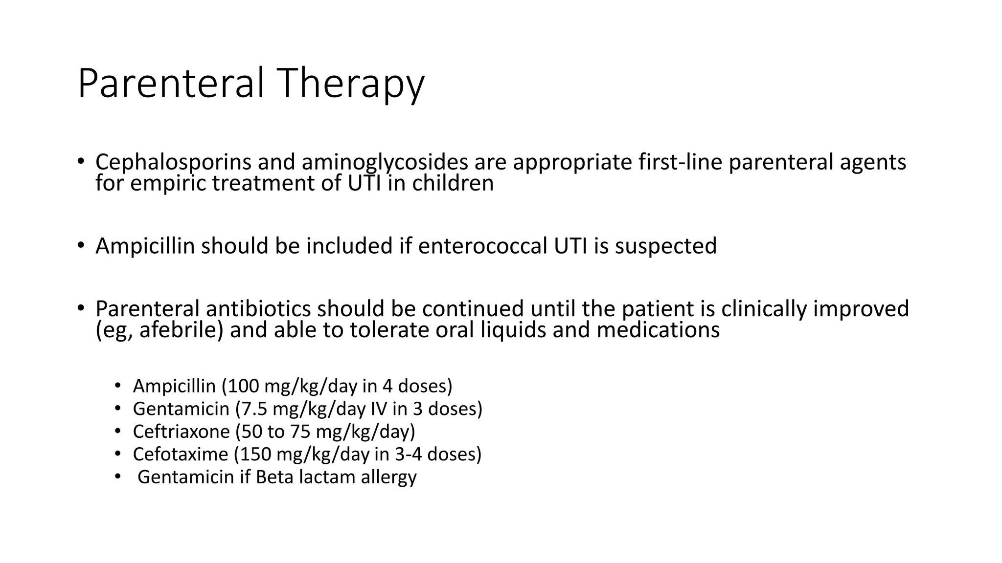 Urinary tracts infections in pediatrics (UTI) | PPTX