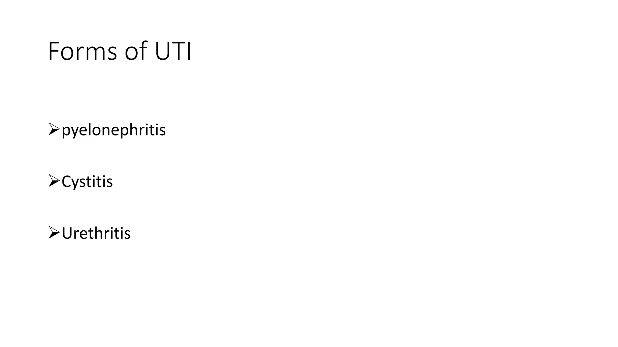 Urinary tracts infections in pediatrics (UTI) | PPTX