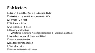 Urinary tracts infections in pediatrics (UTI) | PPTX