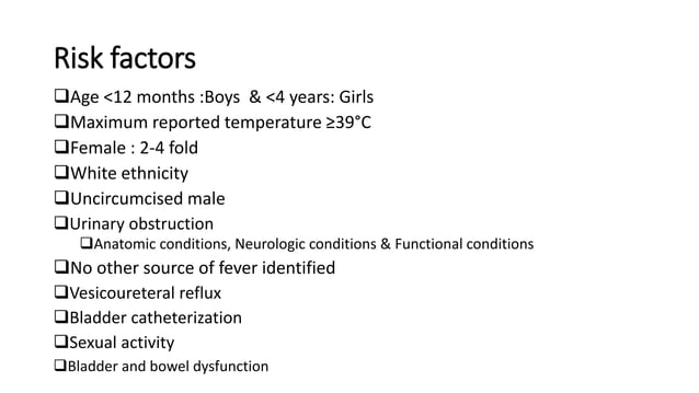 Urinary tracts infections in pediatrics (UTI) | PPTX | Digestive ...