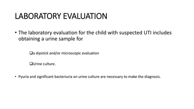Urinary tracts infections in pediatrics (UTI) | PPTX | Digestive ...