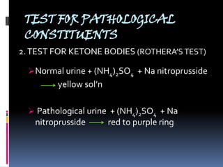 Urine | PPTX