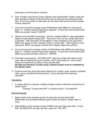 Urine examination | PDF