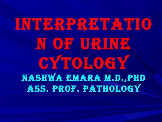 Urine.cytology | PPT