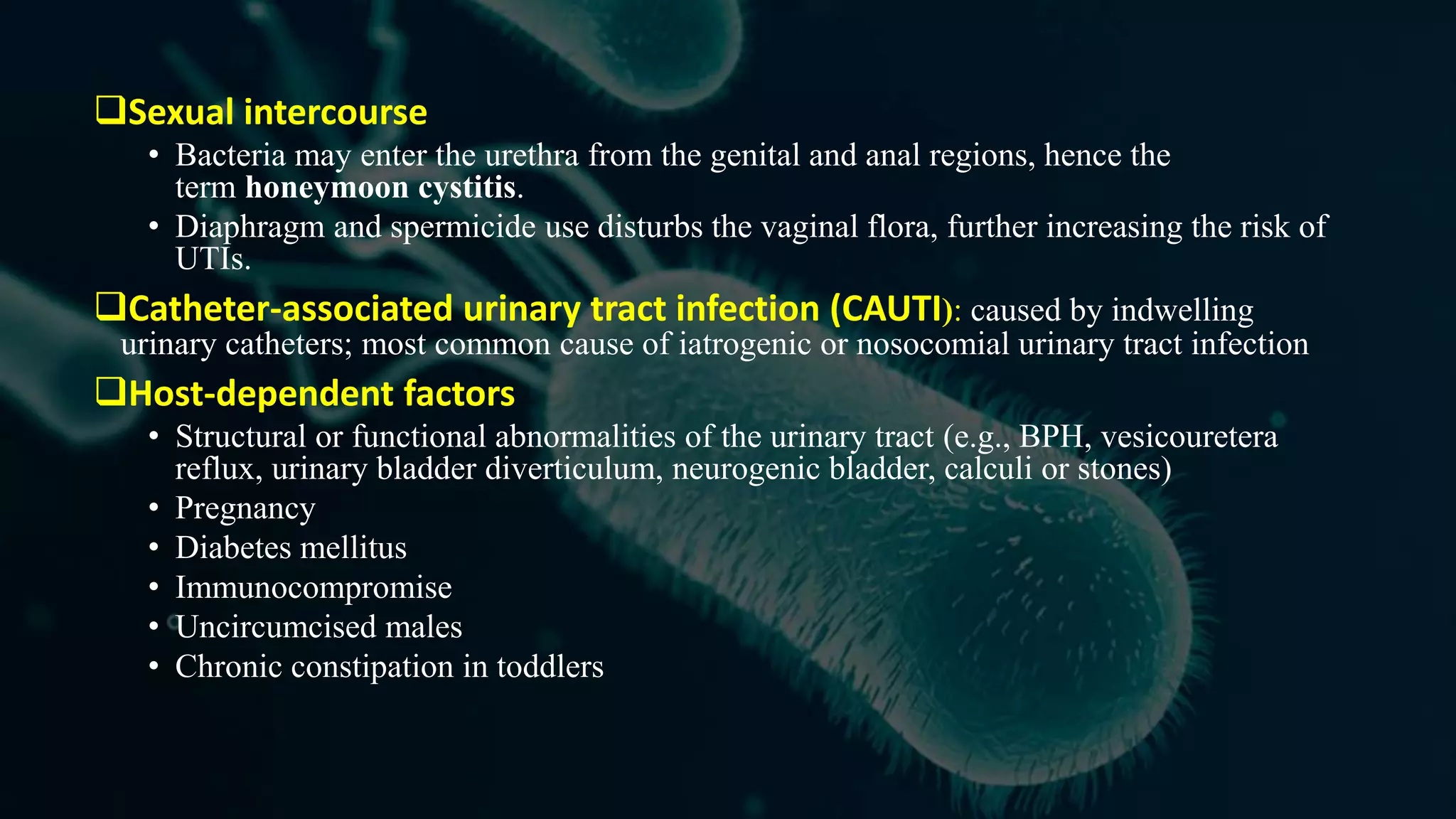 Urinary Tract Infections | PPTX