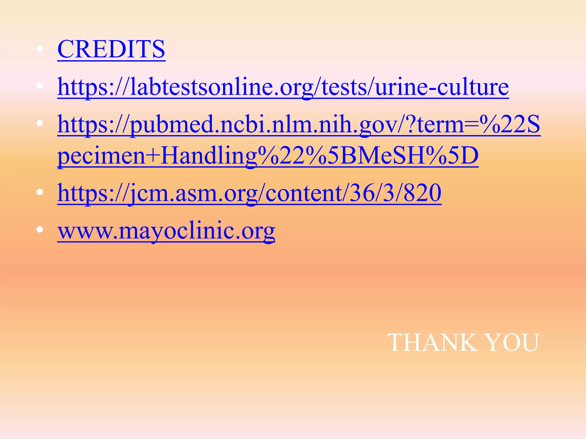 Microbiological examination of urine sample | PPTX