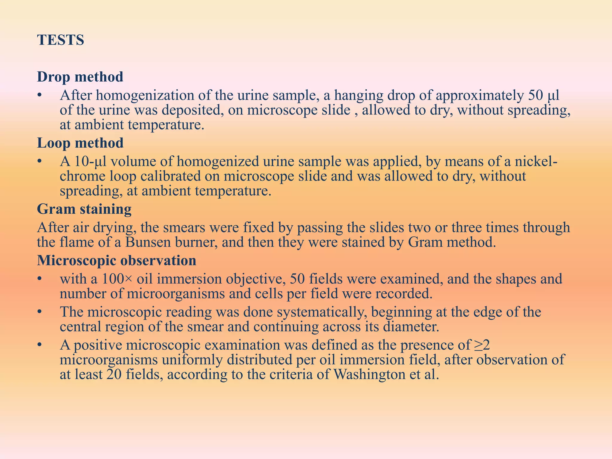 Microbiological examination of urine sample | PPTX