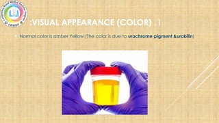 UrineUrine sample collection and examination .pptx