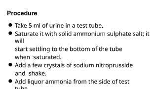 urine-analysis-ketone-body.pptx pathology | PPTX