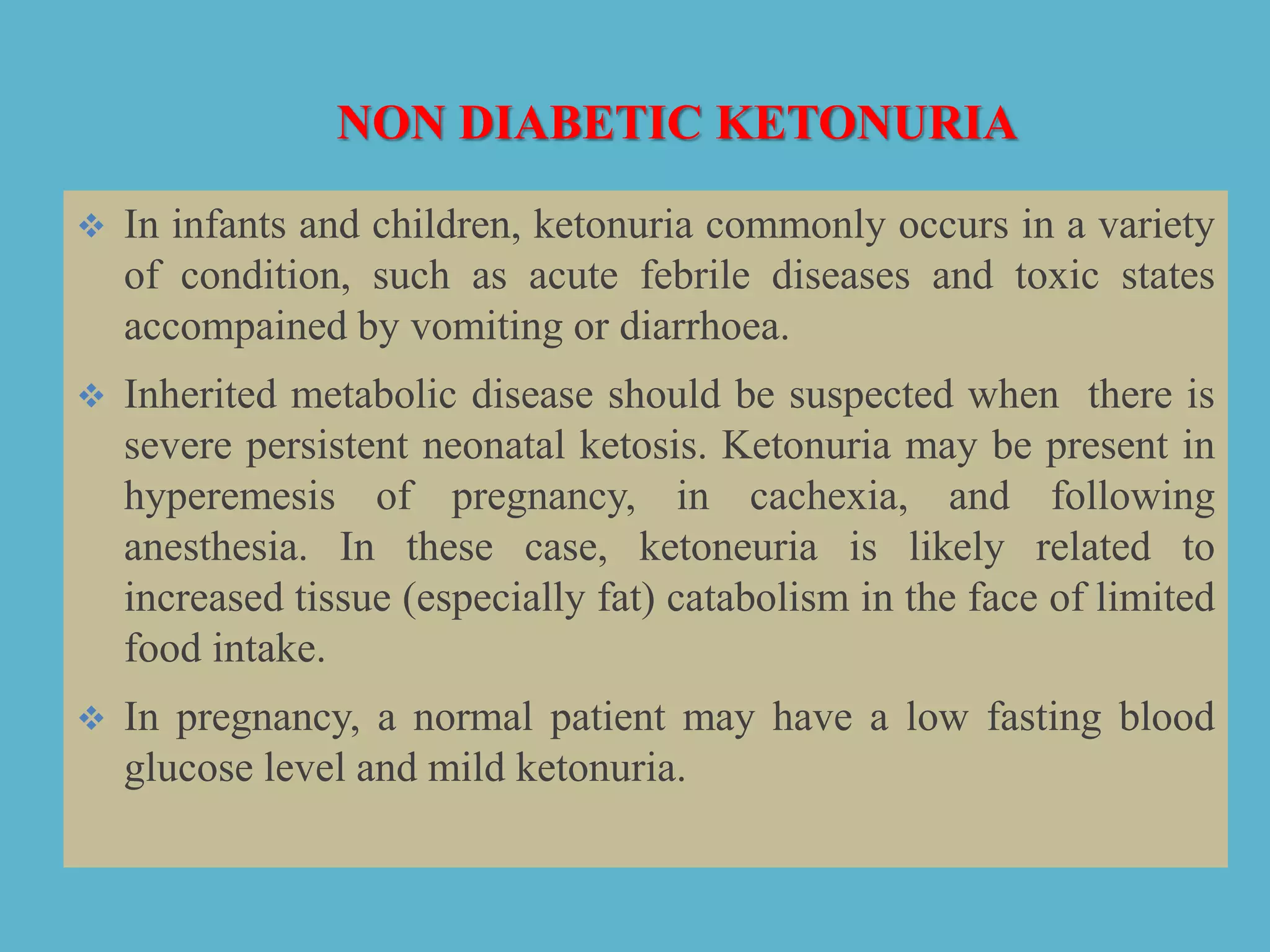 Urine acetone | PPTX