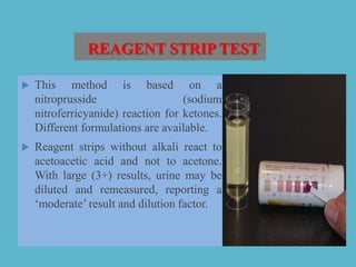 Urine acetone | PPTX