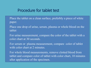 Urine acetone | PPTX