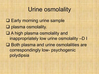 Urine analysis | PPTX