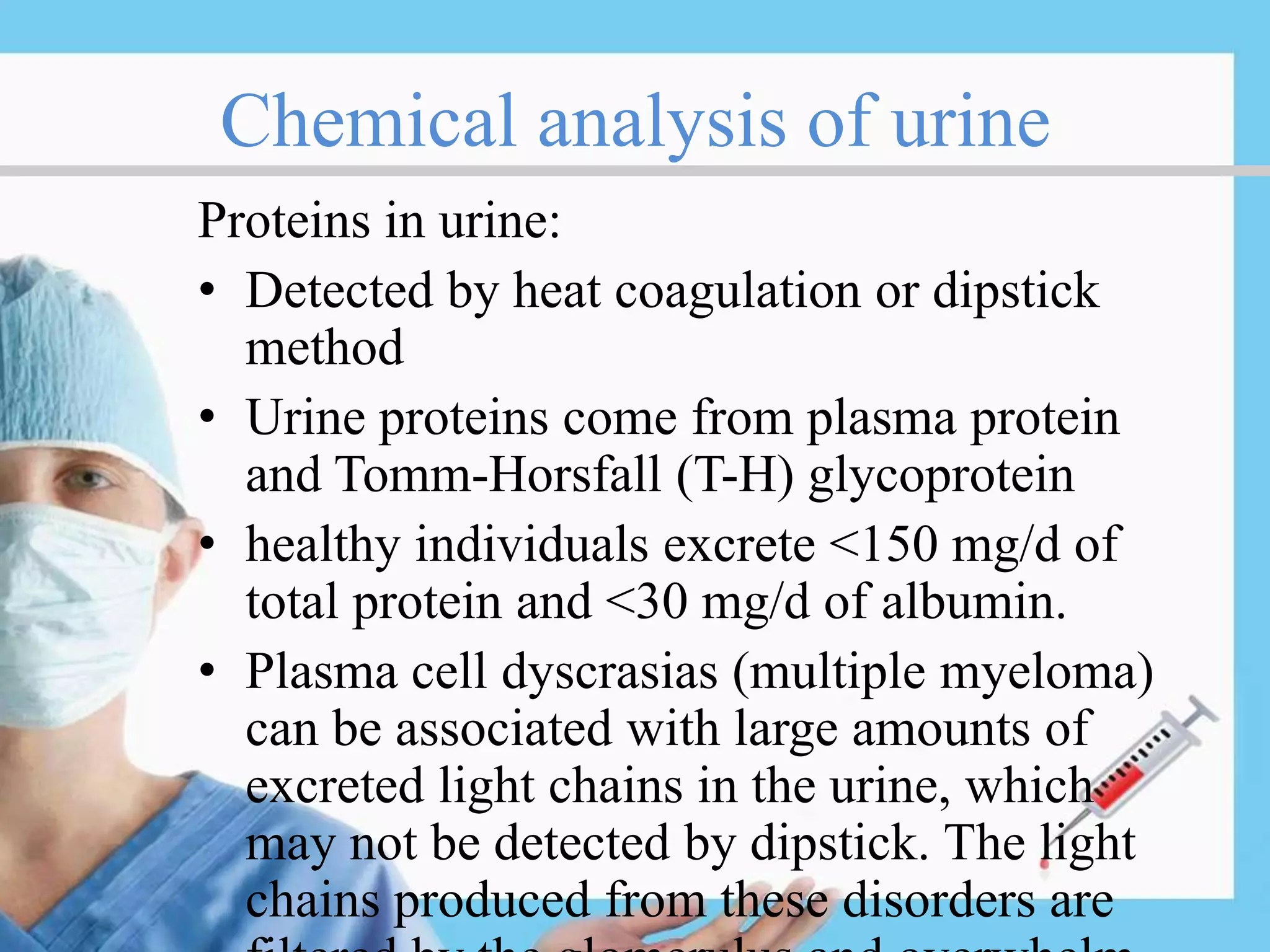 Urine analysis | PPTX