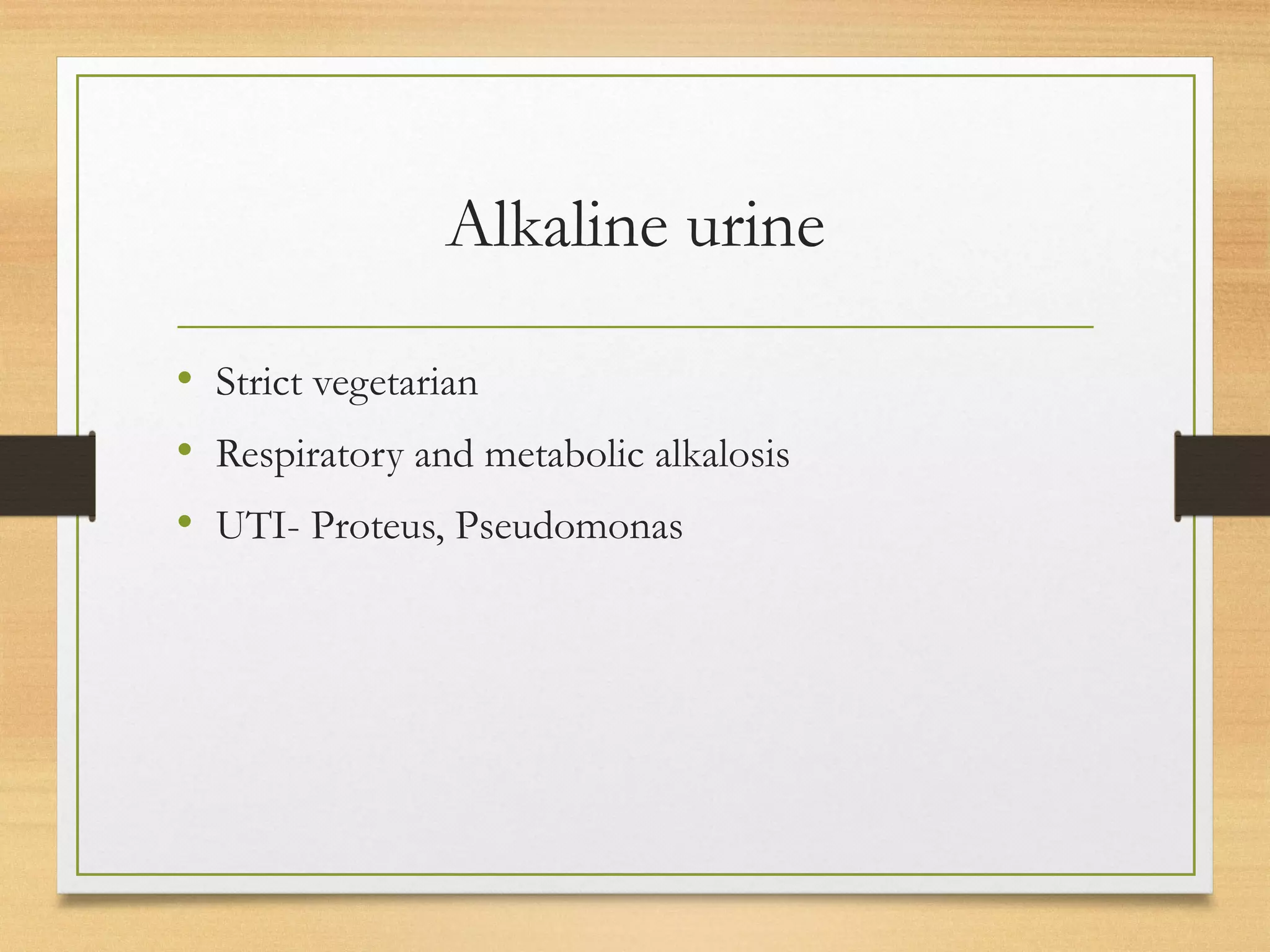 Urine analysis | PPT