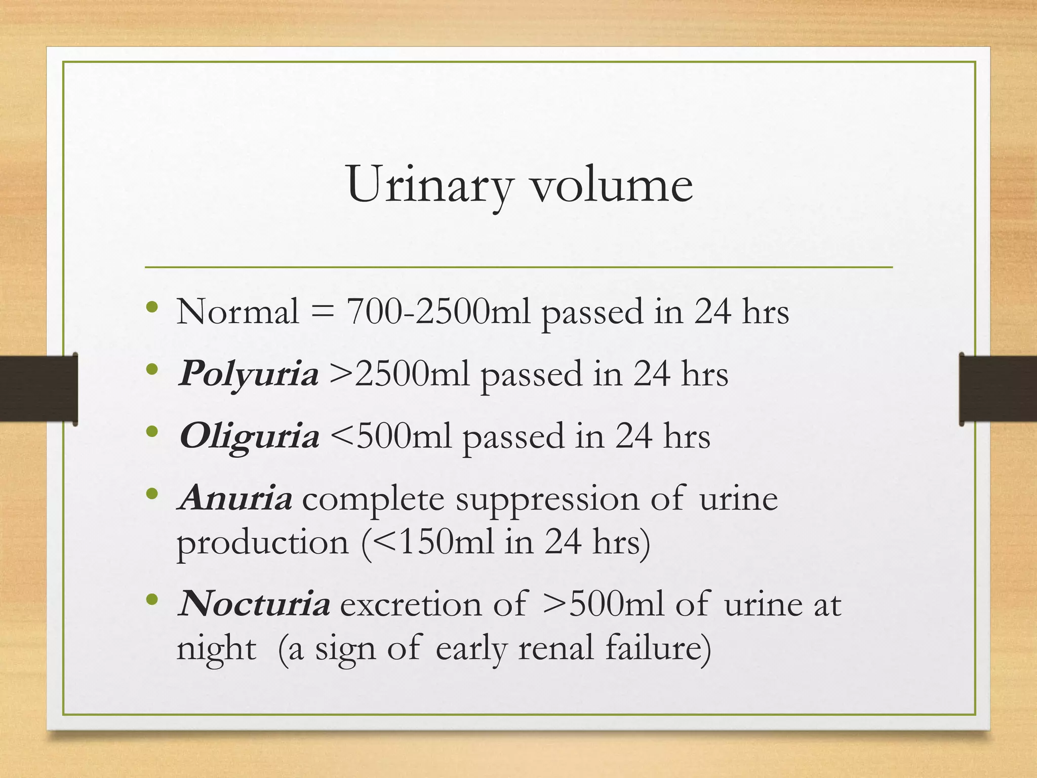 Urine analysis | PPT