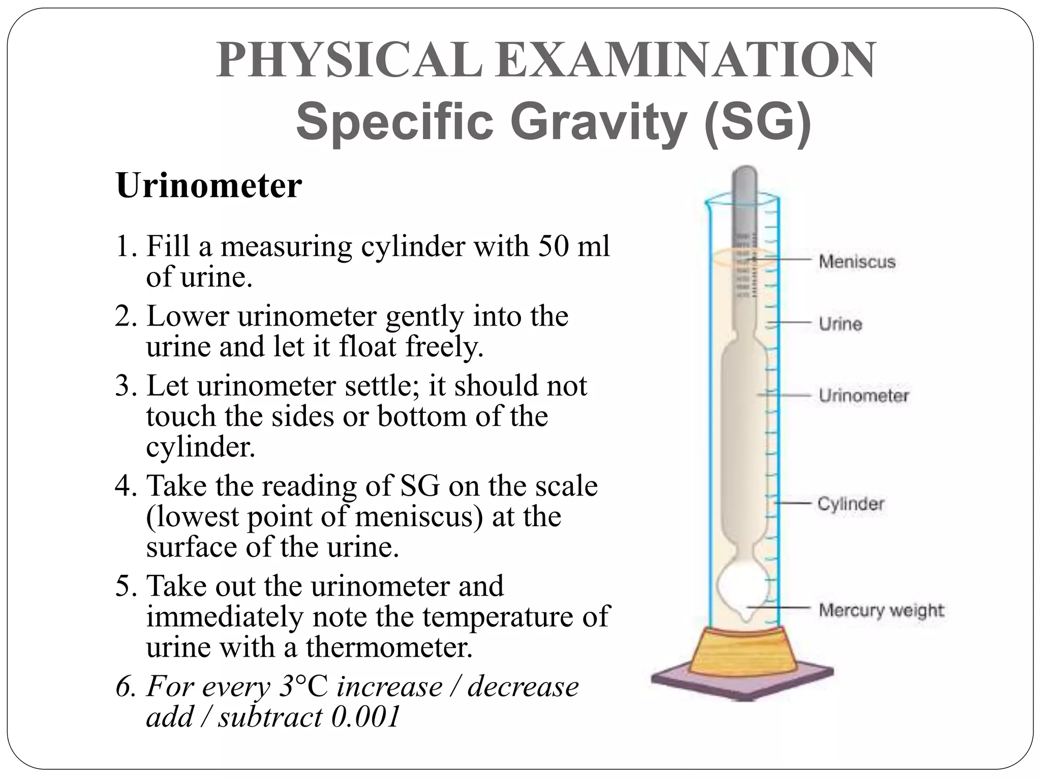 Urine analysis | PPTX