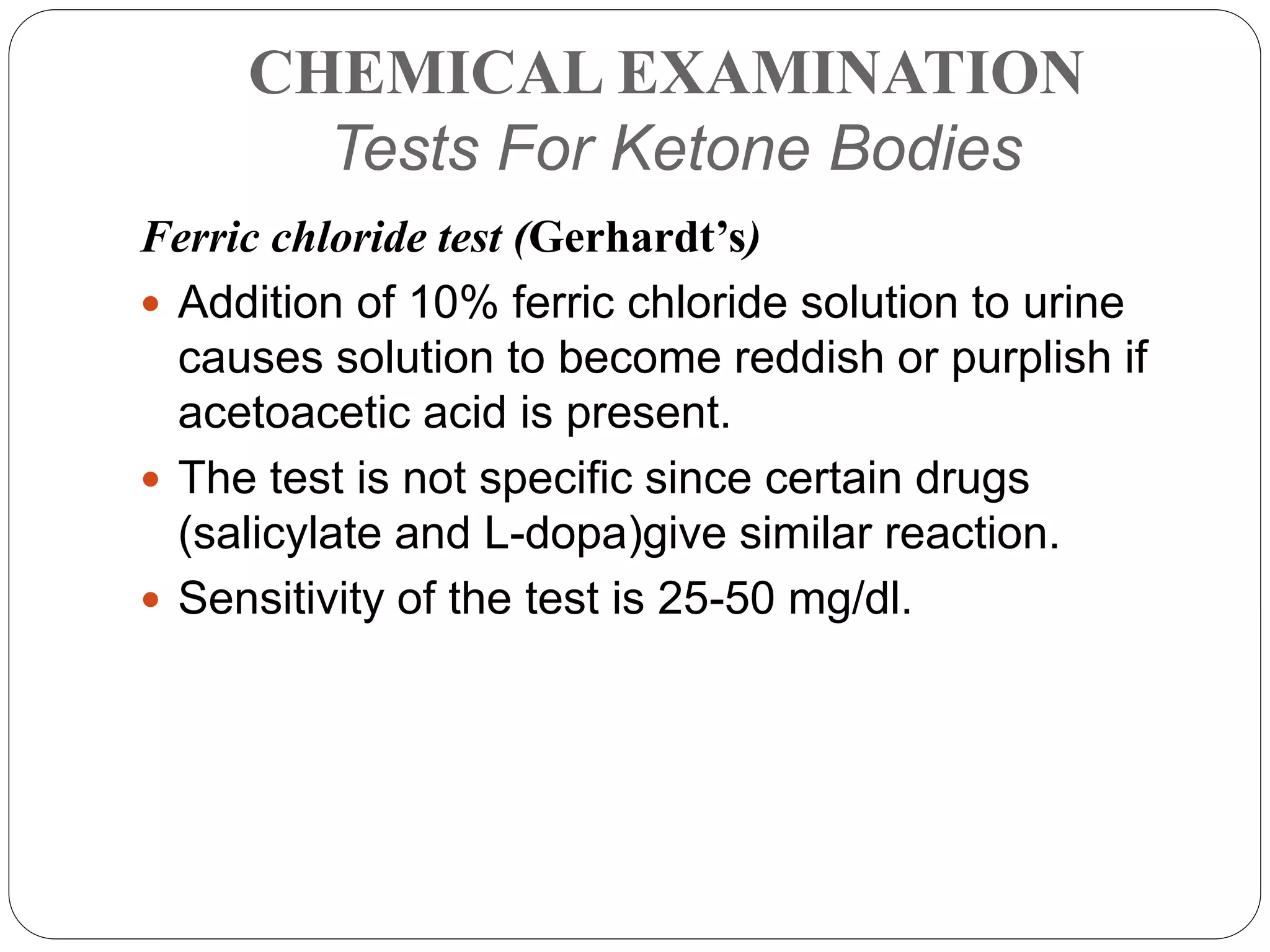 Urine analysis | PPTX