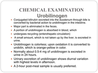 Urine analysis | PPTX