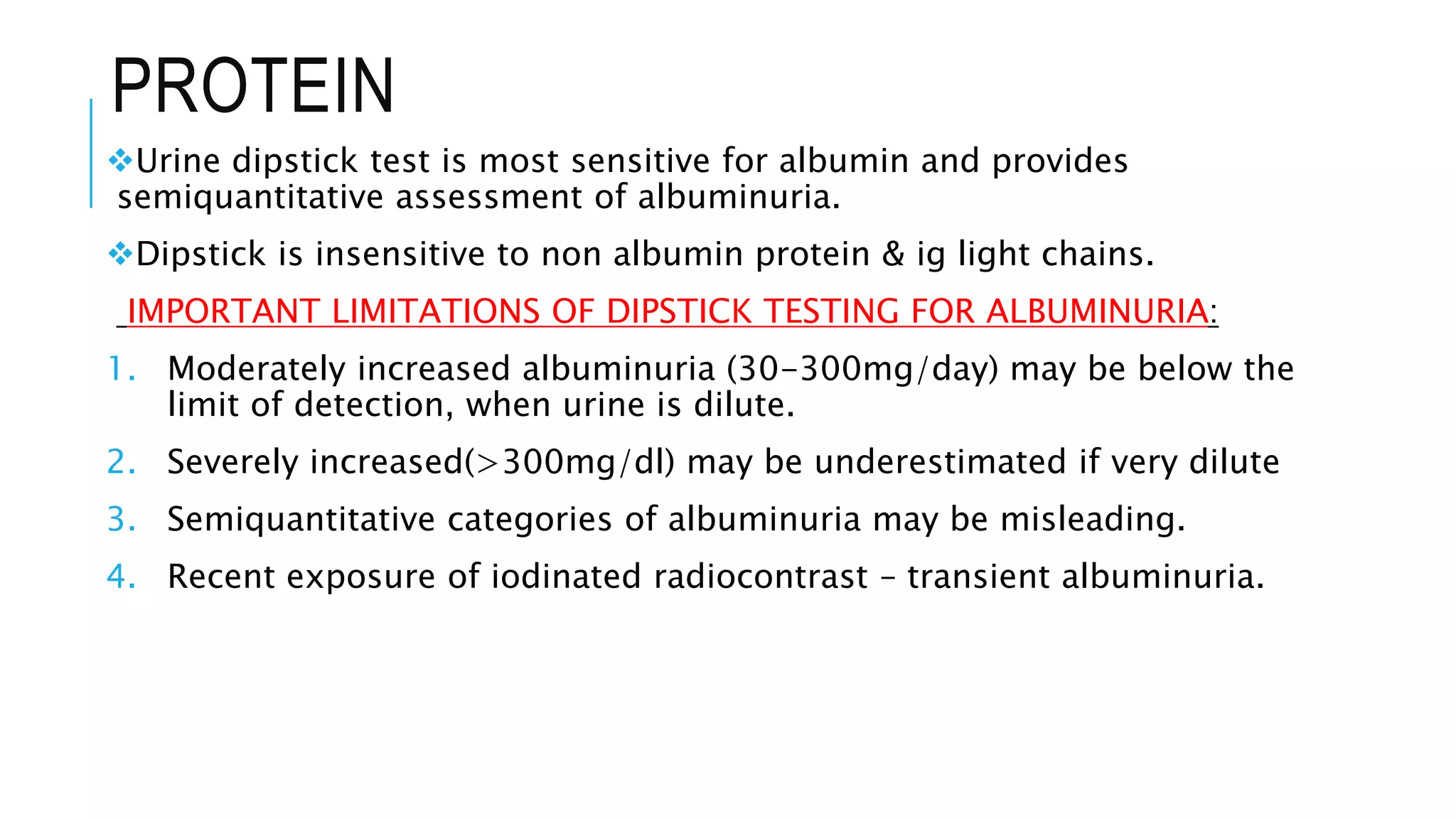 Urine analysis | PPTX