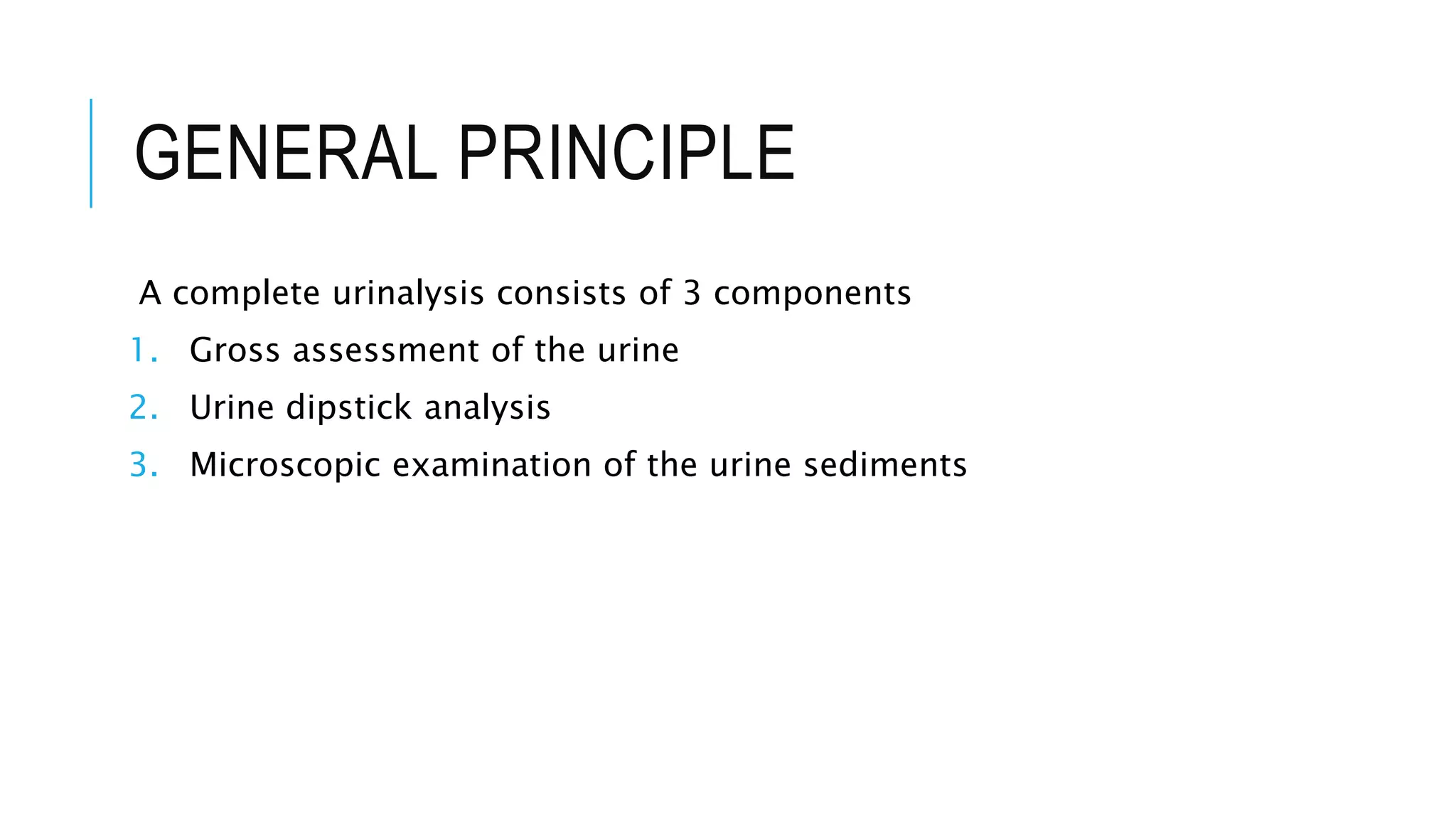 Urine analysis | PPTX