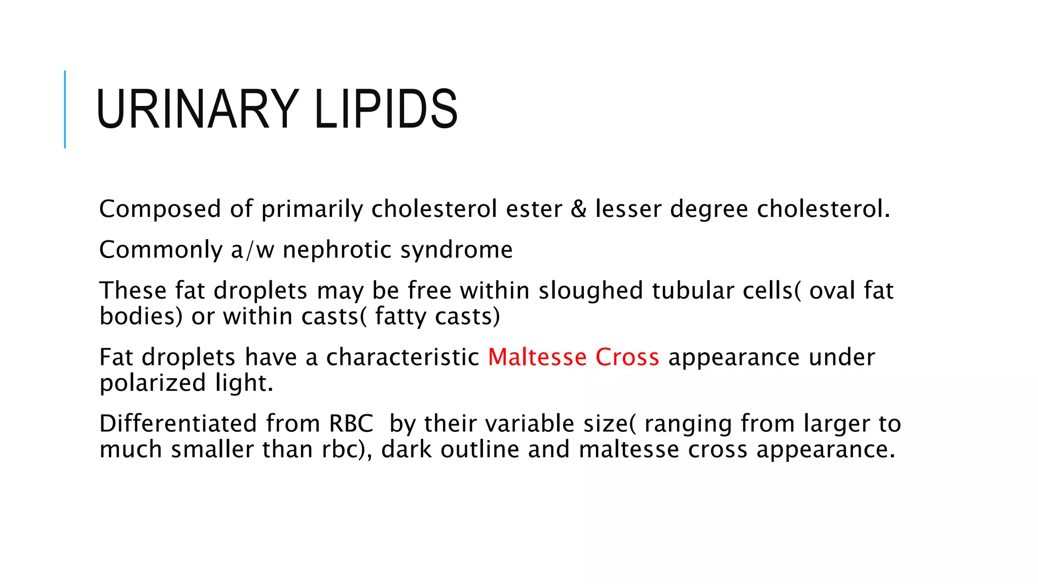 Urine analysis | PPTX