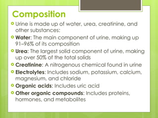 Urine Analysis.pptx..................... | PPTX