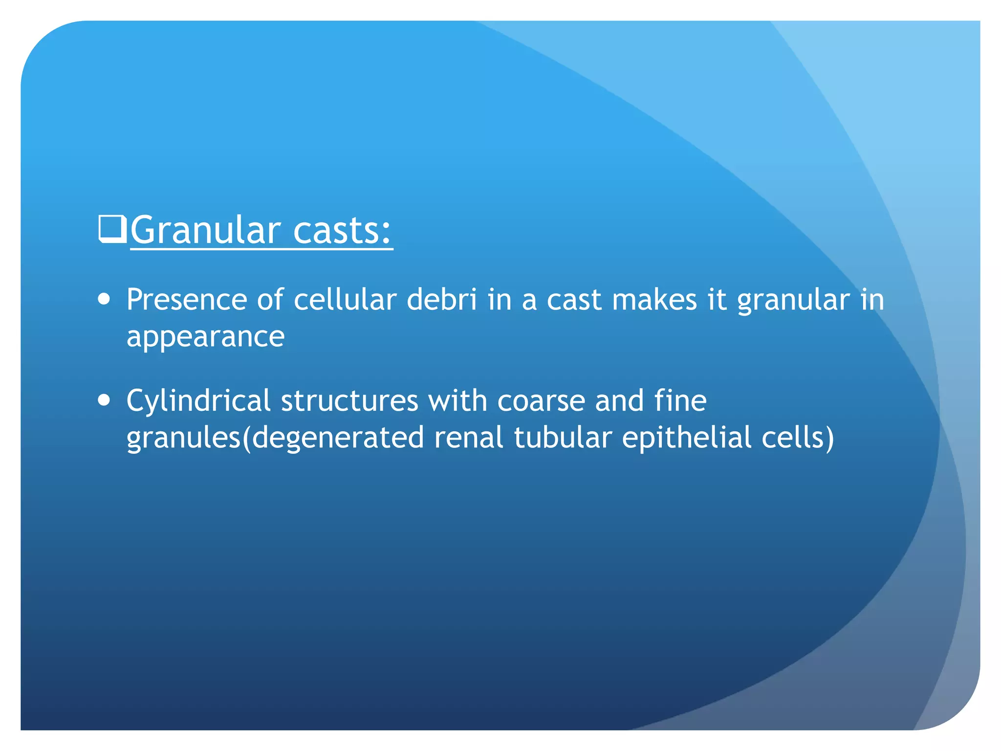 Urine analysis microscopic examination | PPTX