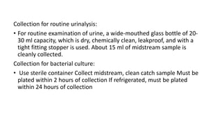 Urine analysis physical | PPTX