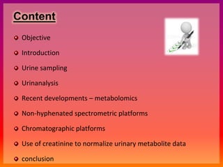 Urine analysis case study | PPTX