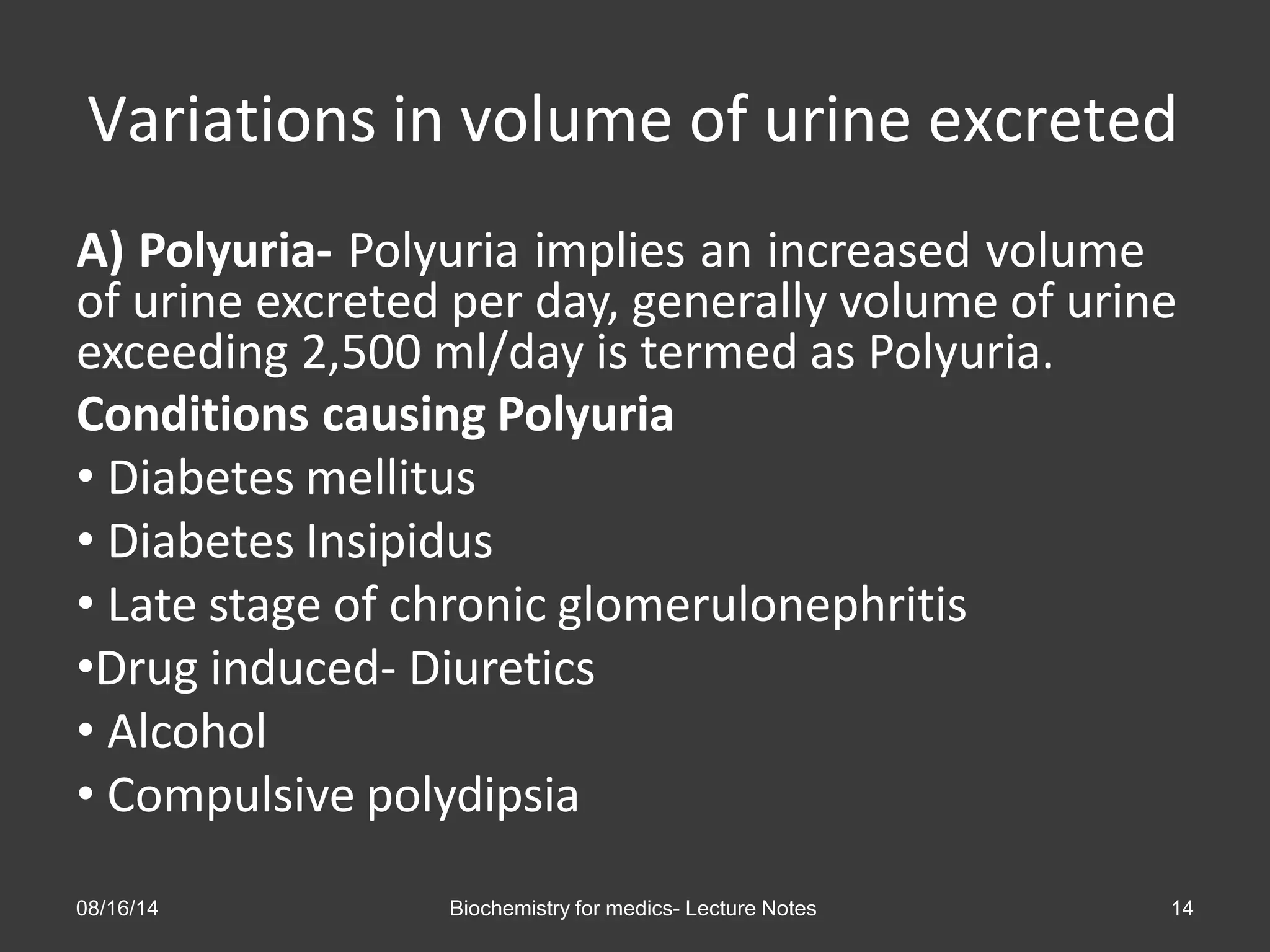 Urine analysis practical | PPTX
