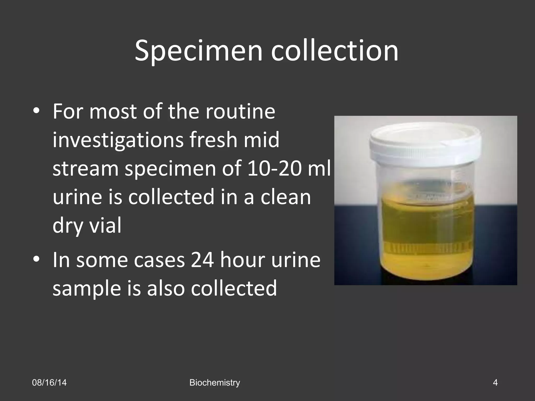 Urine analysis practical | PPTX