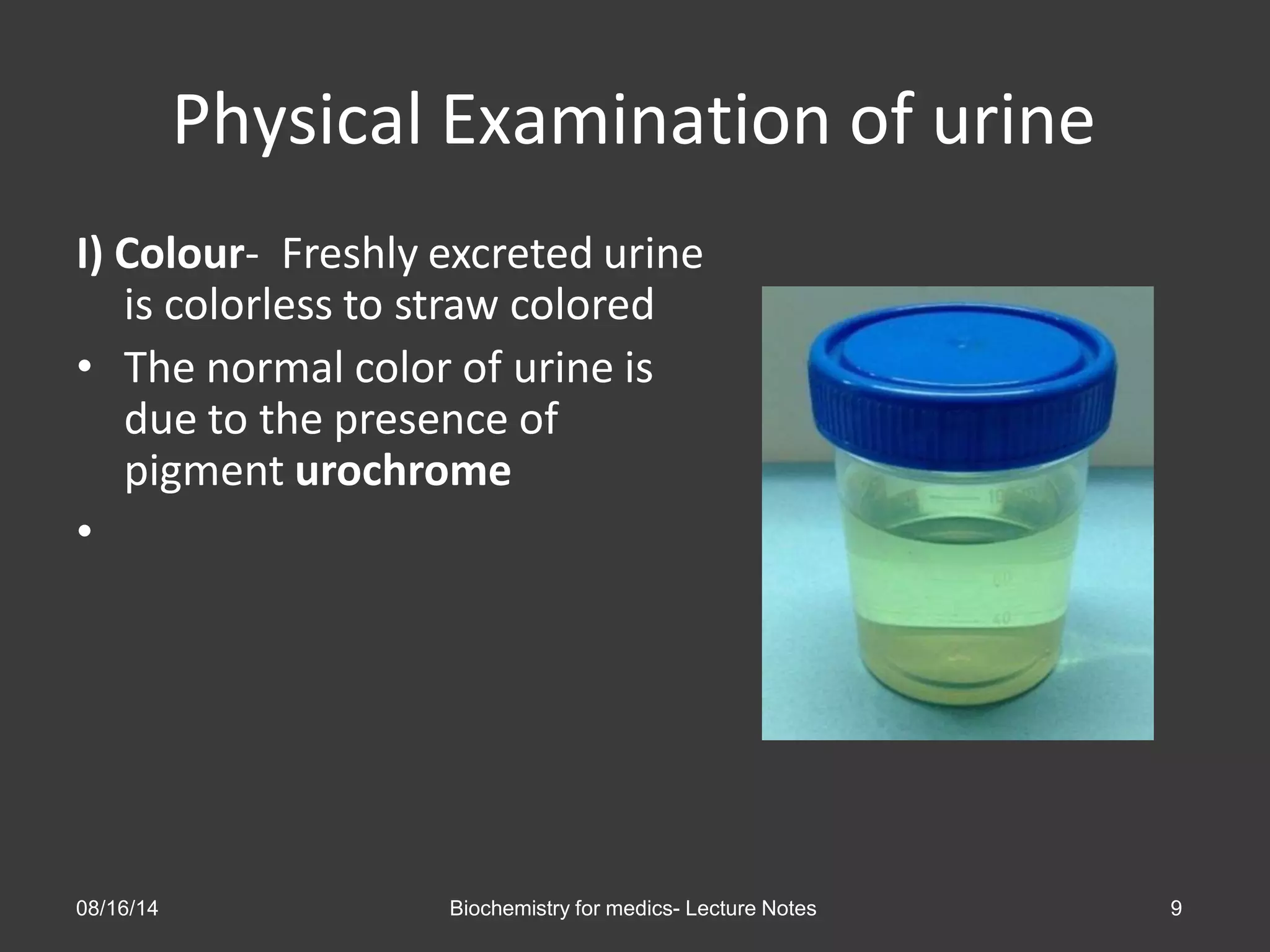 Urine analysis practical | PPTX