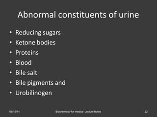 Urine analysis practical | PPTX