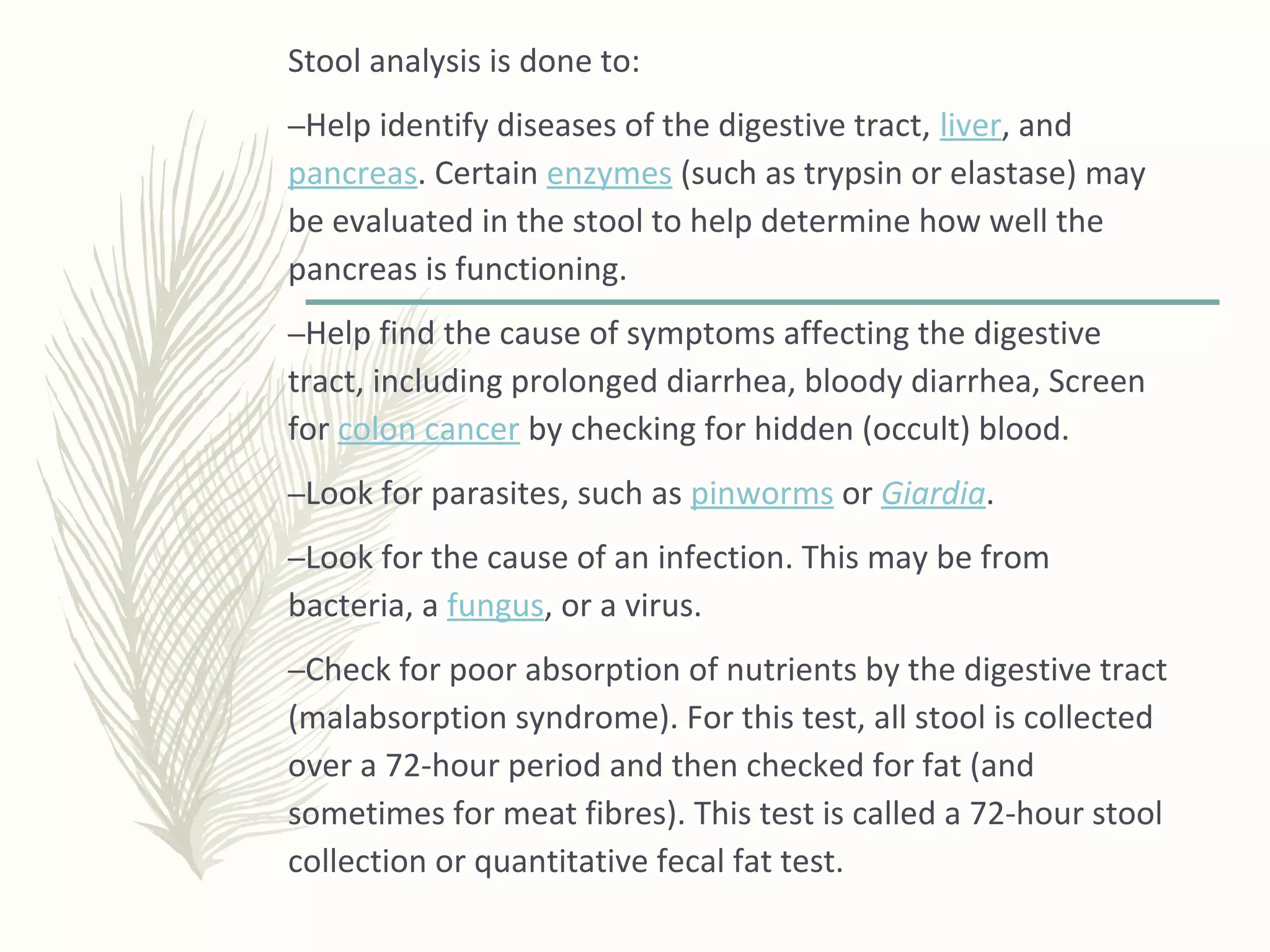 Urine and faeces investigation | PPT | Digestive Disorders | Diseases ...